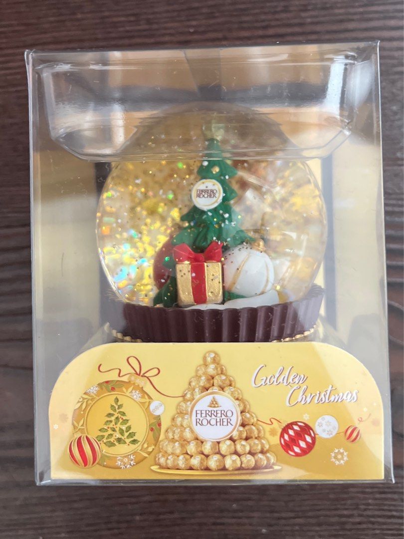 Ferrero Rocher Limited Edition Snow Globe, Furniture & Home Living ...