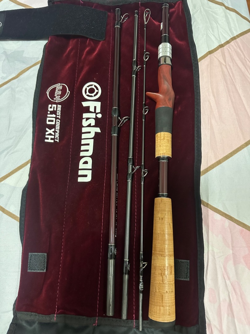 Fishman Rod Baitcast BC4 5.10 XH, Sports Equipment, Fishing on Carousell