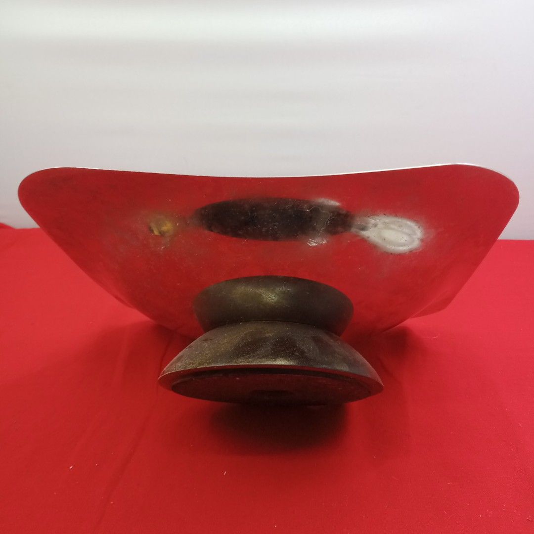Footed tray/oyster plate stainless steel from UK for 395 *X22 ...