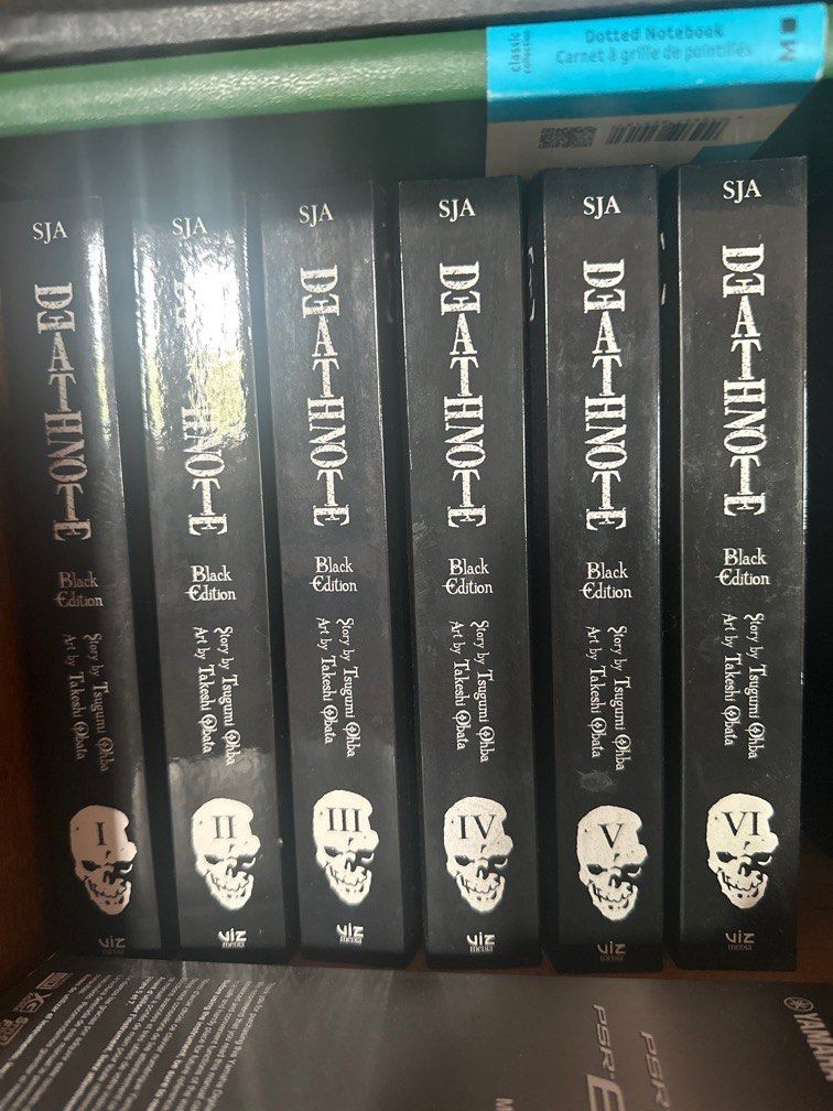 Full Death Note Collection Black Edition, Hobbies & Toys, Books ...