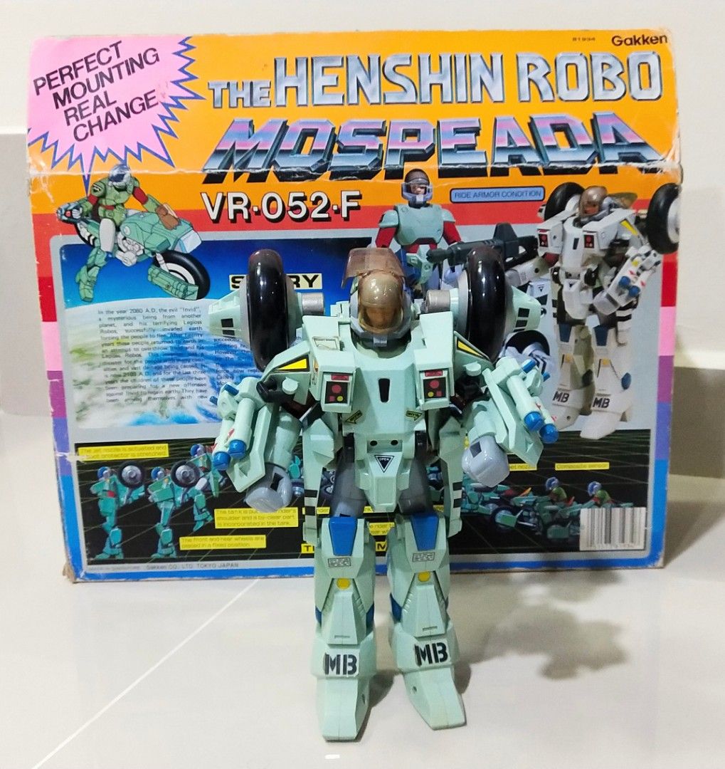 Mospeada Gakken Japan Genesis Climber Ride Armour Unplayed Vintage 1988 Important Pls Read ...