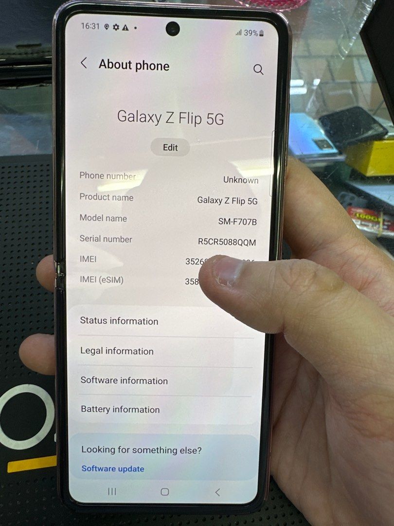 Galaxy Z Flip 5G Mystic Bronze 256GB, Mobile Phones & Gadgets, Mobile ...