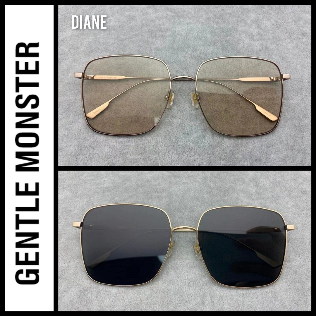 Gentle monster diane sunglasses square, Women's Fashion, Watches ...