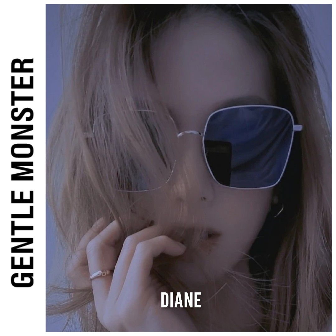 Gentle monster diane sunglasses square, Women's Fashion, Watches ...