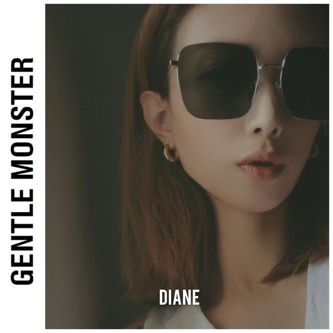 Gentle monster diane sunglasses square, Women's Fashion, Watches ...