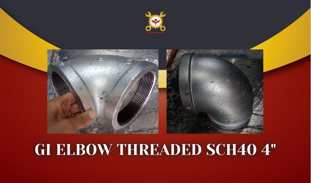GI Elbow Threaded Sch40 4", Commercial & Industrial, Industrial ...