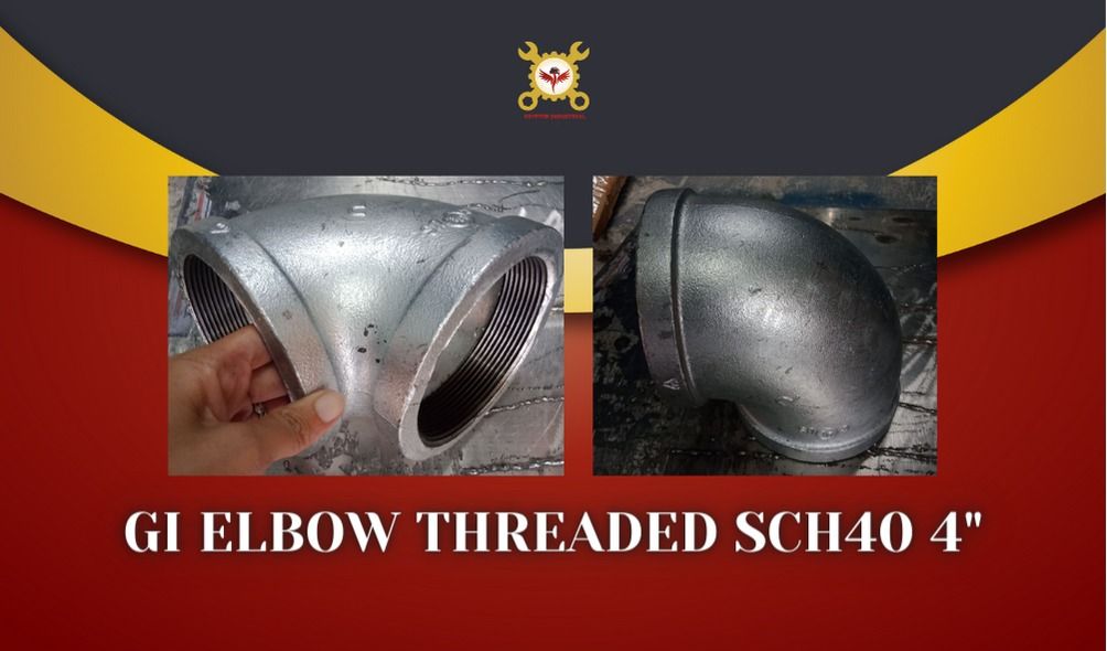 GI Elbow Threaded Sch40 4", Commercial & Industrial, Industrial ...