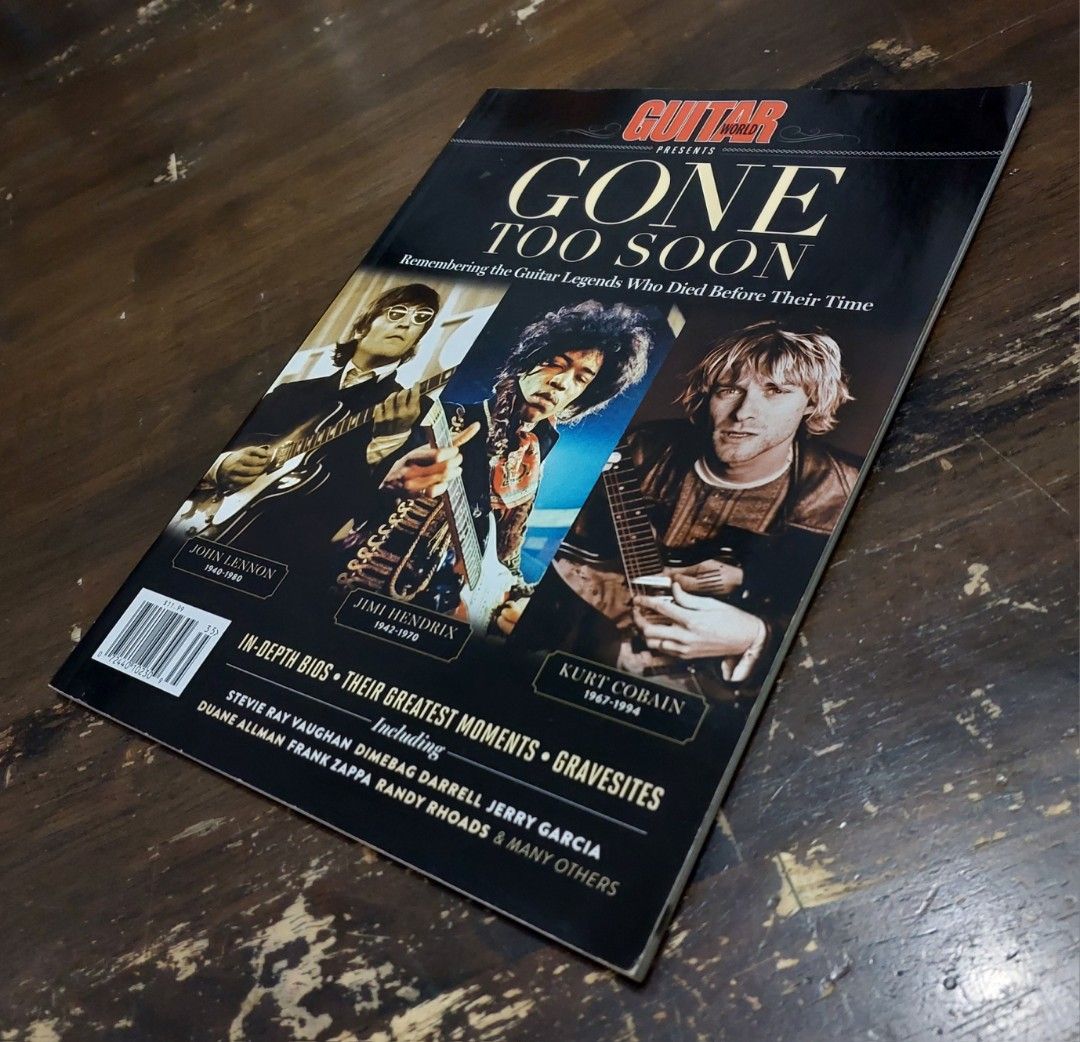 GUITAR WORLD (Gone Too Soon) Magazine Book, Hobbies & Toys, Books ...
