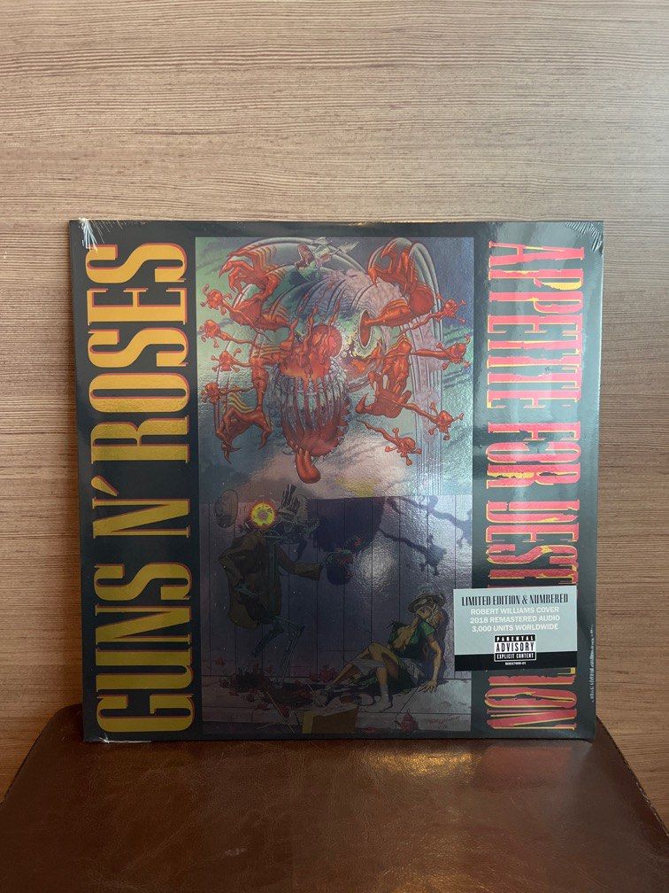Guns N’ Roses – Appetite For Destruction *original cover limited ...