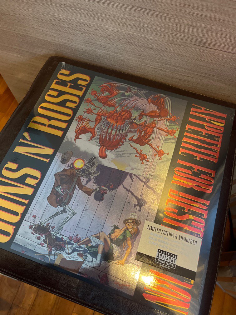 Guns N’ Roses – Appetite For Destruction *original cover limited ...