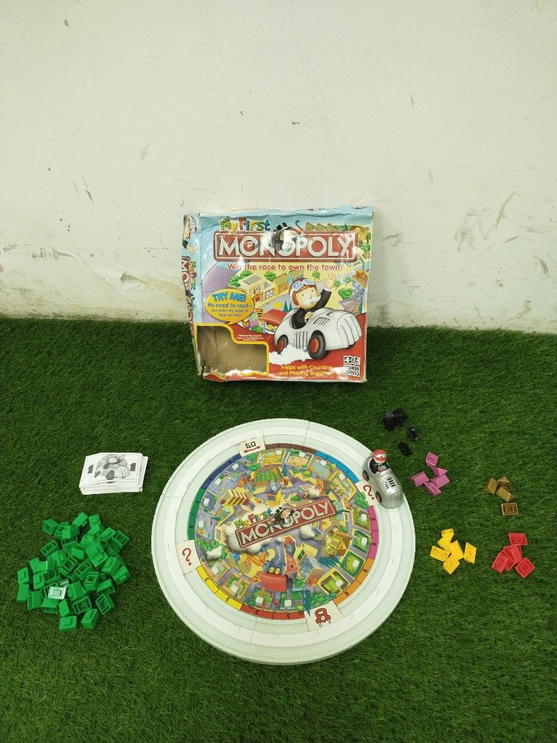 Hasbro Monopoly Town Round Circle Board Game, Hobbies & Toys, Toys ...