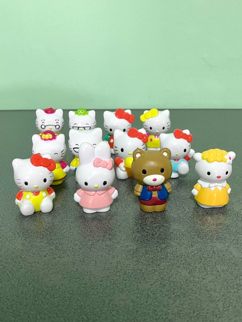 Limited edition Hello Kitty Mini Figurines family, Hobbies & Toys, Toys ...