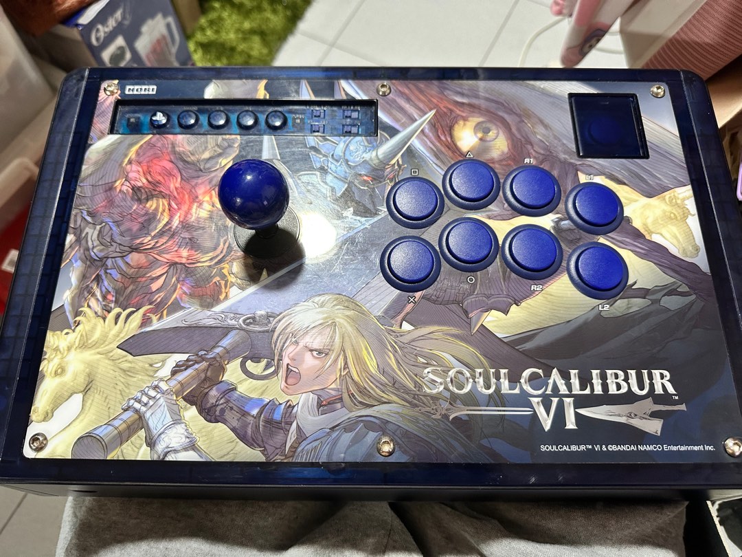 Hori Real Arcade Pro (SOUL CALIBUR VI ED), Video Gaming, Gaming ...