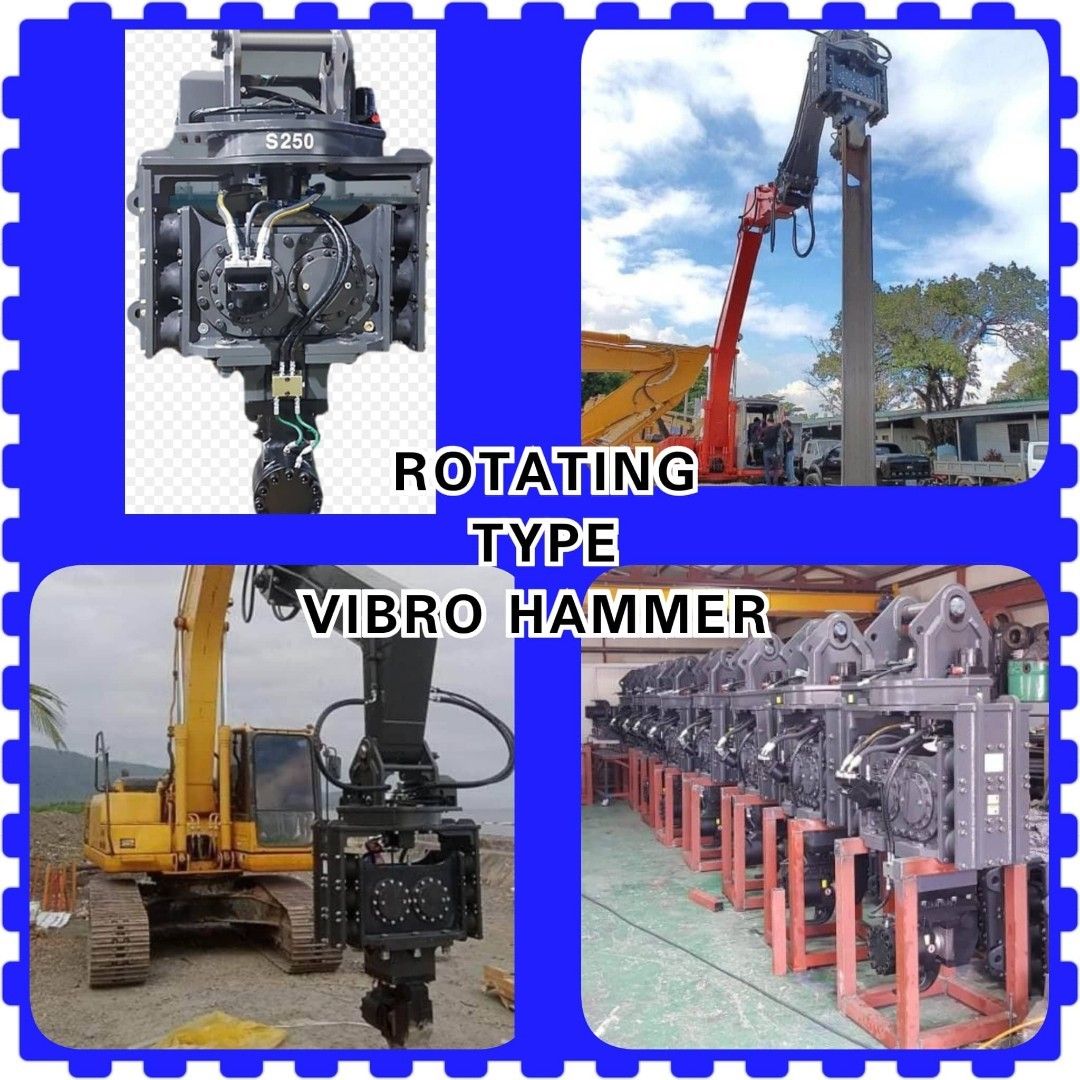 Hydraulic vibro hammer, Special Vehicles, Heavy Vehicles on Carousell