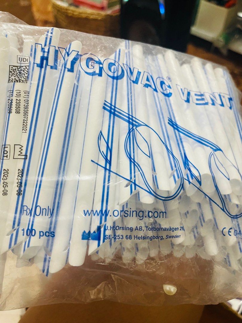 Hygovac Vents 100 tubes Sealed, Beauty & Personal Care, Oral Care on ...