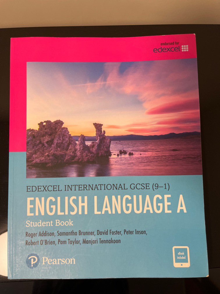 igcse edexcel (9-1) english language A textbook, 興趣及遊戲, 書本 & 文具, 教科書 - Carousell