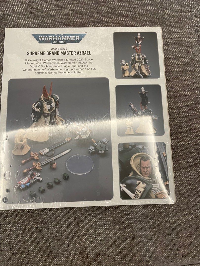 [In Stock] JoyToy Warhammer 40k - Dark Angel Chapter Master Azrael ...