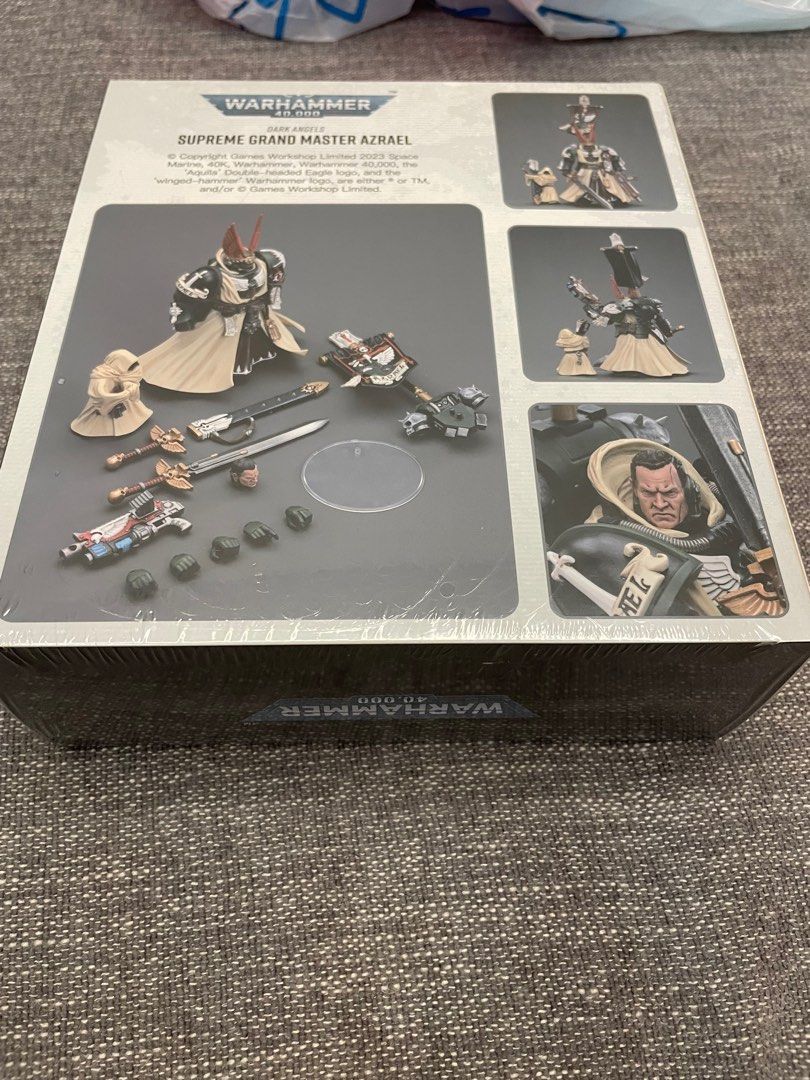 [In Stock] JoyToy Warhammer 40k - Dark Angel Chapter Master Azrael ...