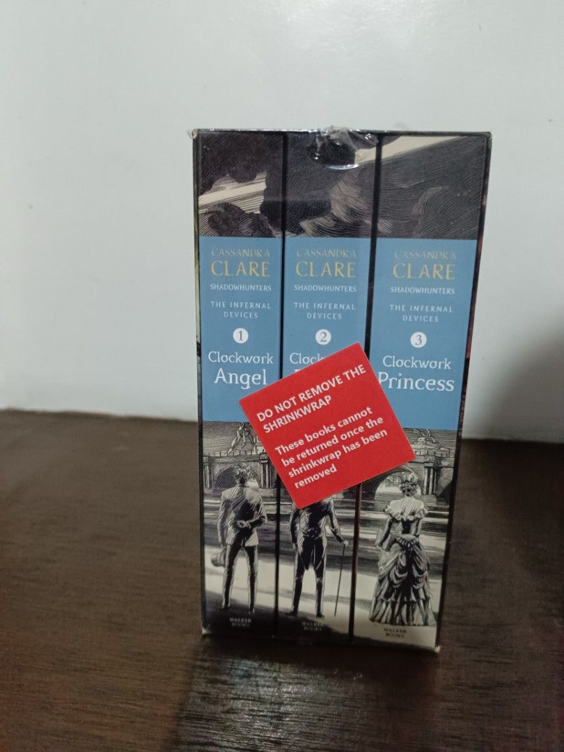 Infernal Devices Book set- Cassandra Clare, Hobbies & Toys, Books ...