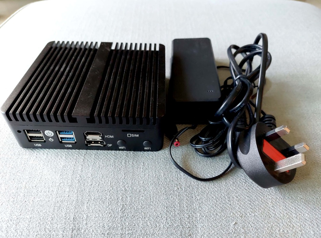 Intel Celeron N5105 Fanless desktop/Router (8GB RAM, 256GB SSD ...