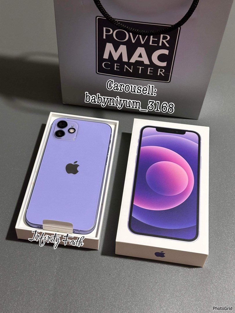 IPHONE 12 PURPLE 128GB FACTORY UNLOCKED, Mobile Phones & Gadgets ...