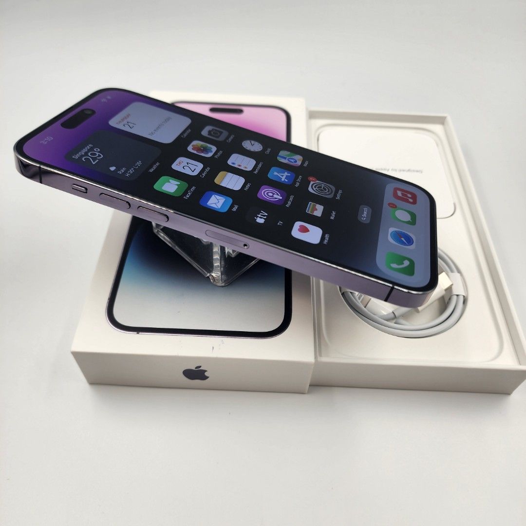 iPhone 14 Pro Max Deep Purple 512GB, Mobile Phones & Gadgets, Mobile ...