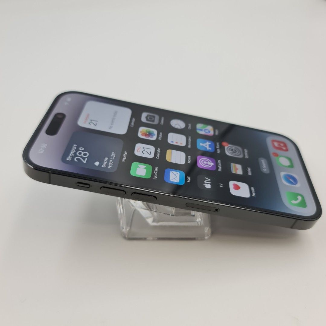 iPhone 14 Pro Space Black 128GB, Mobile Phones & Gadgets, Mobile Phones ...