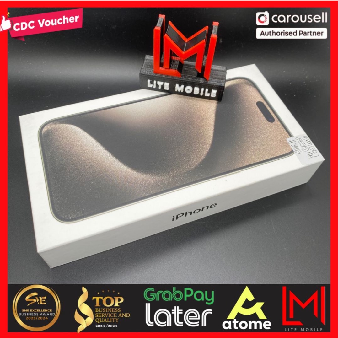 IPhone 15 Pro Max 512GB Natural Titanium, Mobile Phones & Gadgets ...