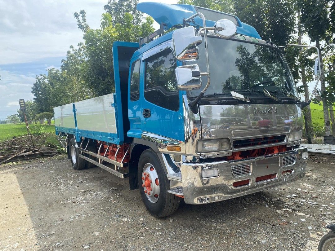 Isuzu Forward aluminum Dropside 23ft. 6he1 turbo 8 stud, Special ...