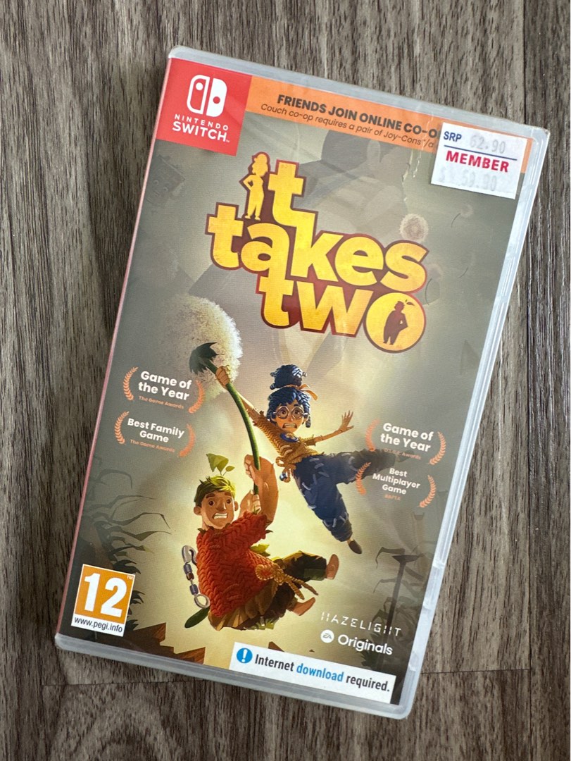 It takes two, Video Gaming, Video Games, Nintendo on Carousell