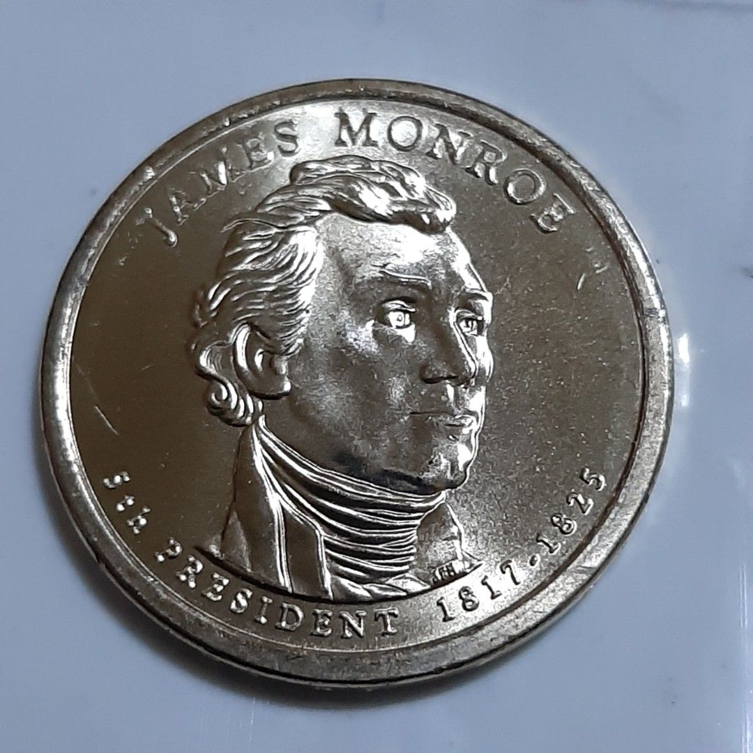 JAMES MONROE (5th) PRESIDENTIAL DOLLAR, Hobbies & Toys, Memorabilia ...