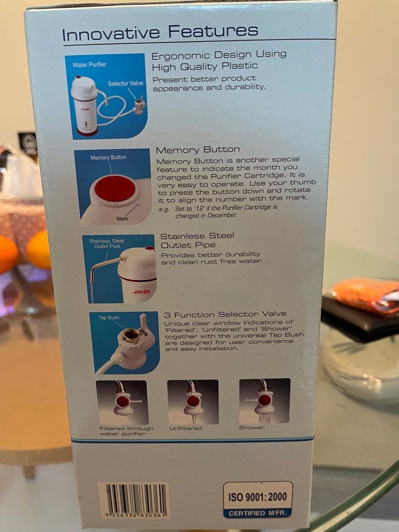 Joven JP100 Water Purifier, TV & Home Appliances, Kitchen Appliances, Water Purifers ...