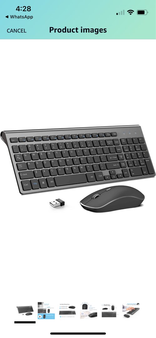 JOYACCESS Wireless Keyboard and Mouse, Computers & Tech, Parts & Accessories, Computer Keyboard ...
