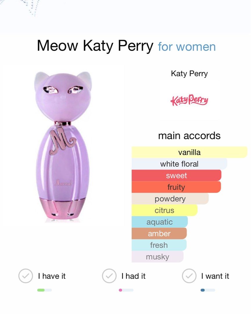 Katy Perry Meow, Beauty & Personal Care, Fragrance & Deodorants on ...