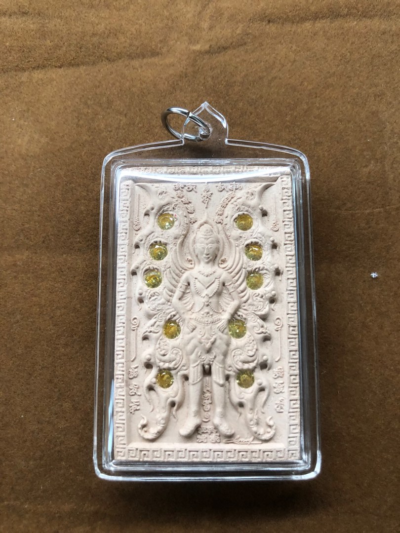 Kruba Krissana Butterfly Amulet - Kuman Thep with Dzi Head, Hobbies ...