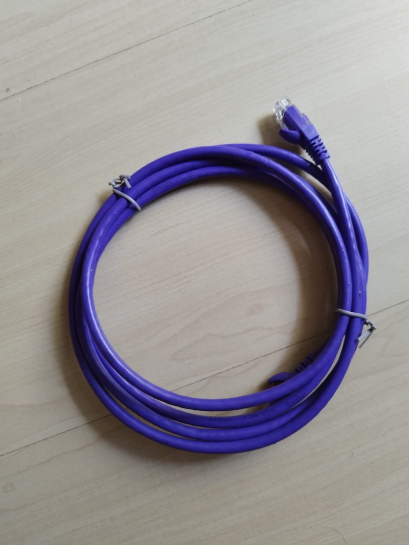 LAN Cable 2m, Computers & Tech, Parts & Accessories, Cables & Adaptors ...
