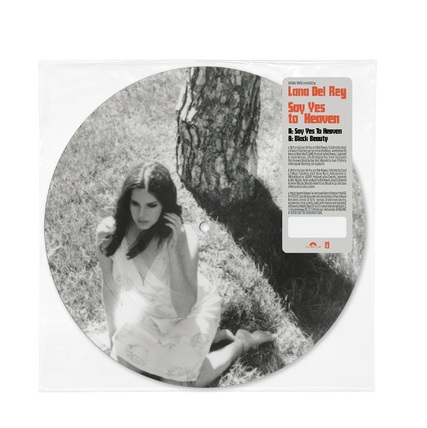 Lana Del Rey - Say Yes to Heaven (7-inch single vinyl), Hobbies & Toys ...