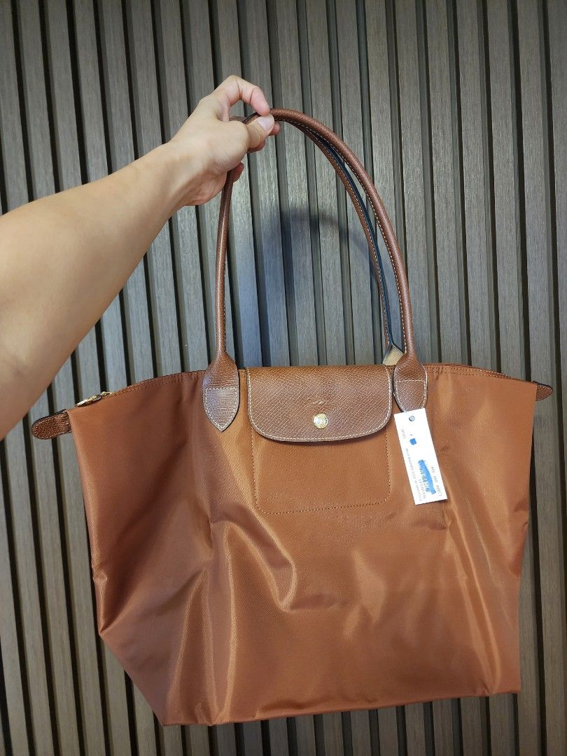Le Pliage Classic Cognac, Luxury, Bags & Wallets on Carousell