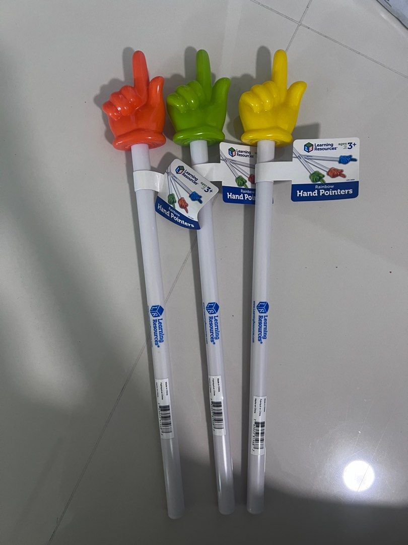 Learning Resources Hand Pointers, Hobbies & Toys, Stationery & Craft, Stationery & School ...