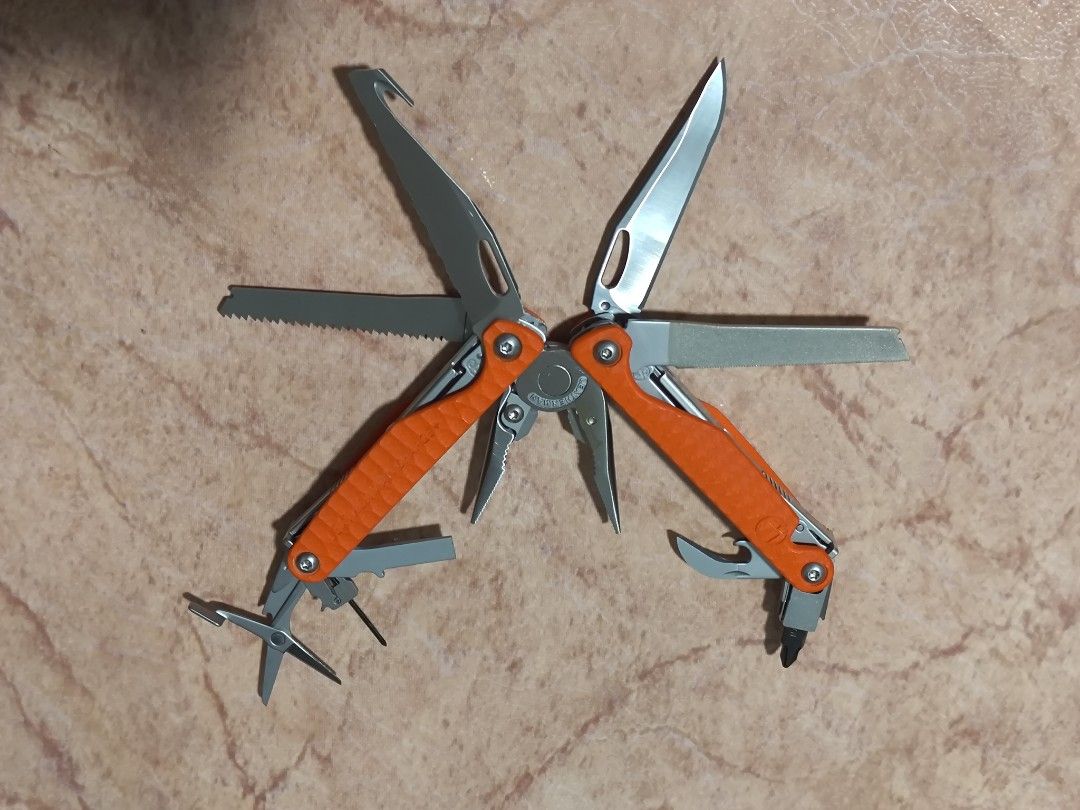 Leatherman Charge Plus G10 Orange, Furniture & Home Living, Home ...
