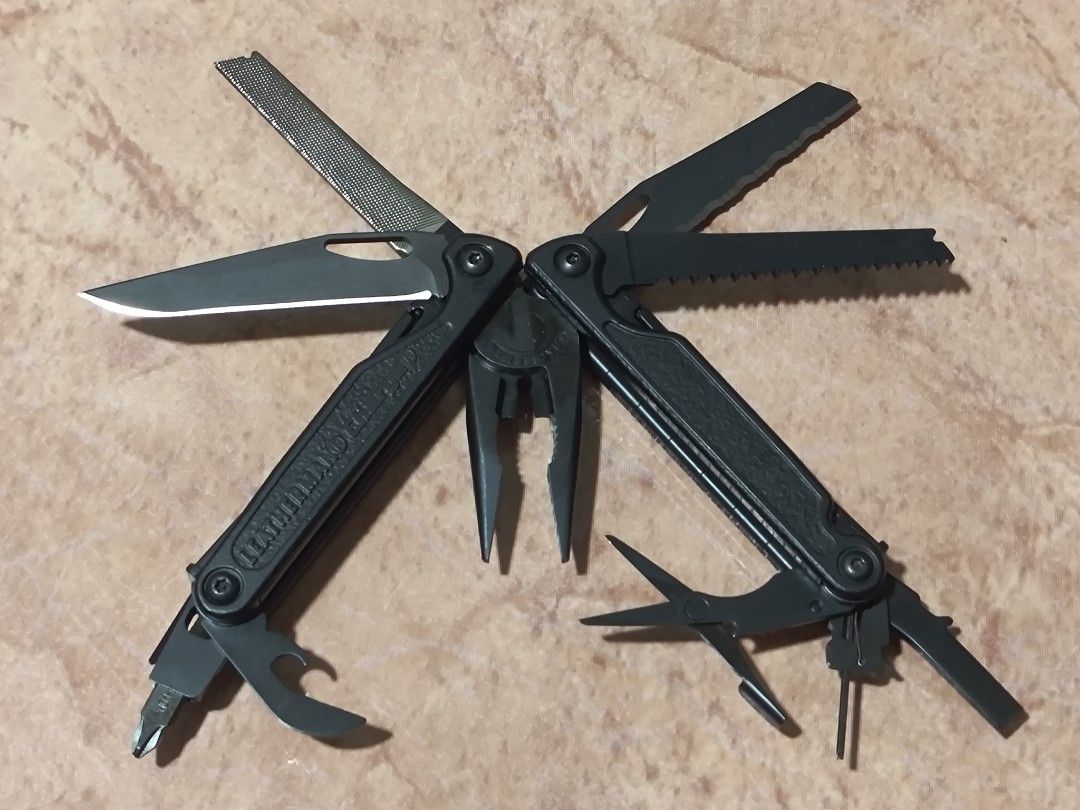 Leatherman Charge TI Black (Discontinued Model), Furniture & Home ...
