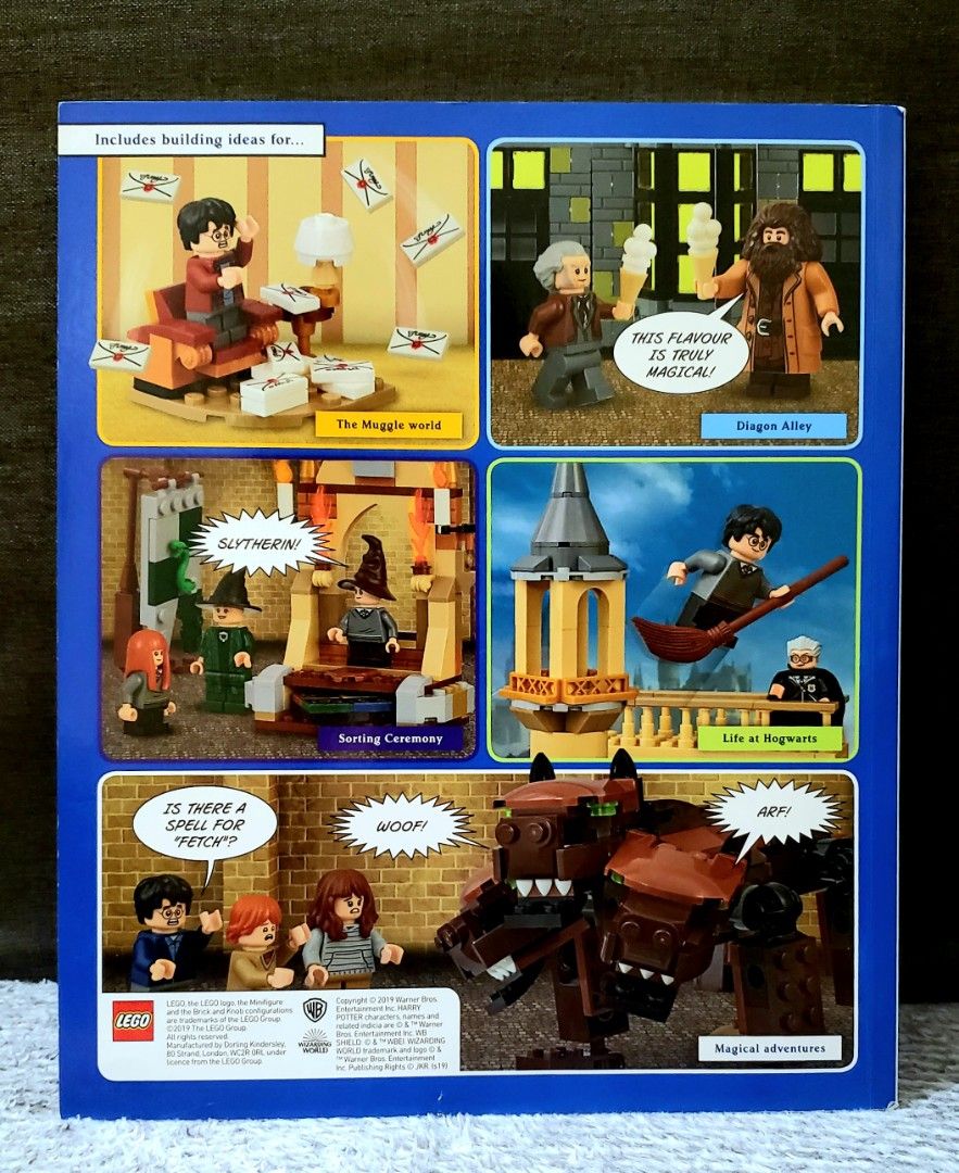 LEGO Harry Potter Build Your Own Adventure Book by DK, Hobbies & Toys ...
