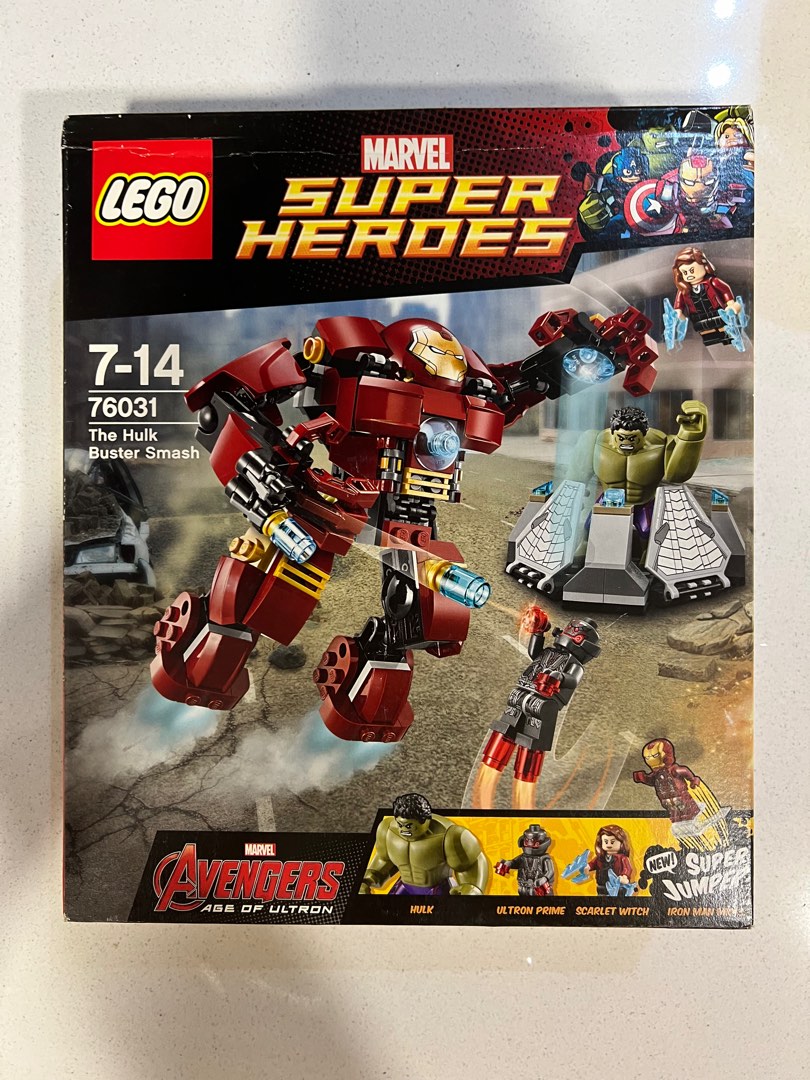 Lego Marvel Super Heroes 76031 The Hulk Buster Smash, Hobbies & Toys ...