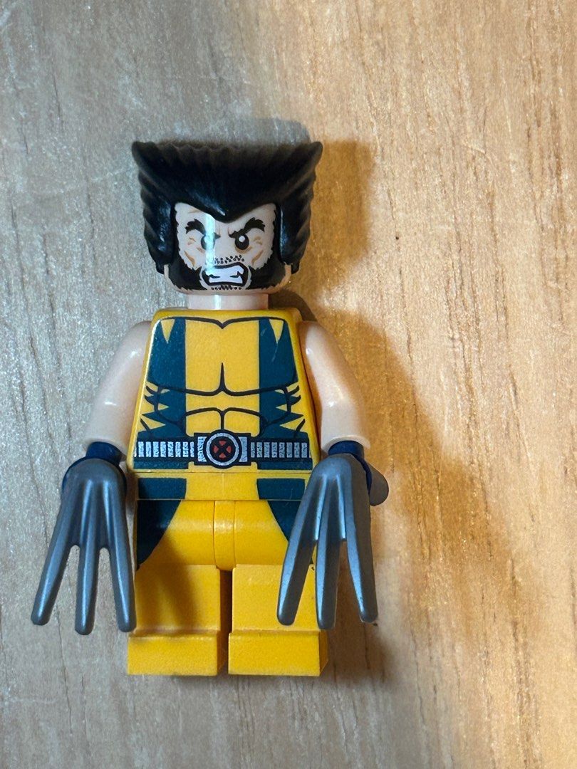 Lego Marvel Wolverine Minifigure, Hobbies & Toys, Toys & Games on Carousell