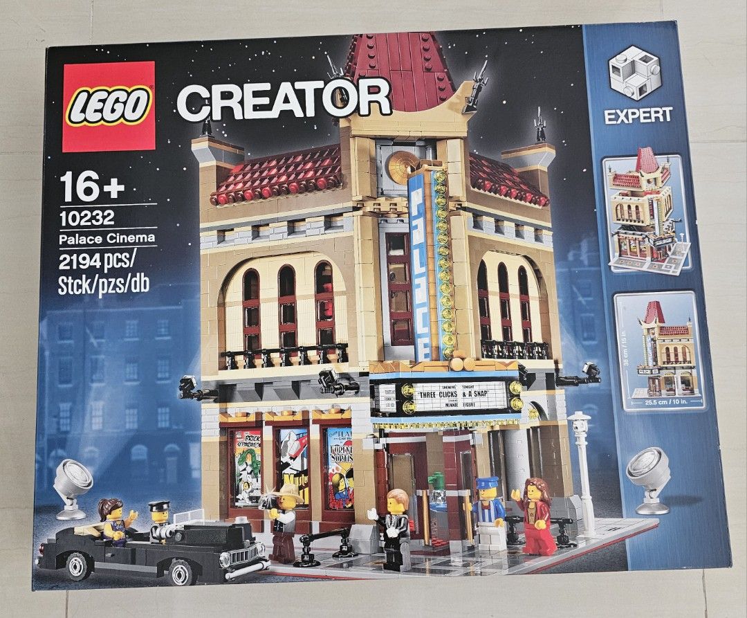 Lego modular cinema 10232, Hobbies & Toys, Toys & Games on Carousell