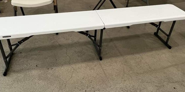 LIFETIME CHAIR AND BENCH CHAIR, Furniture & Home Living, Outdoor ...