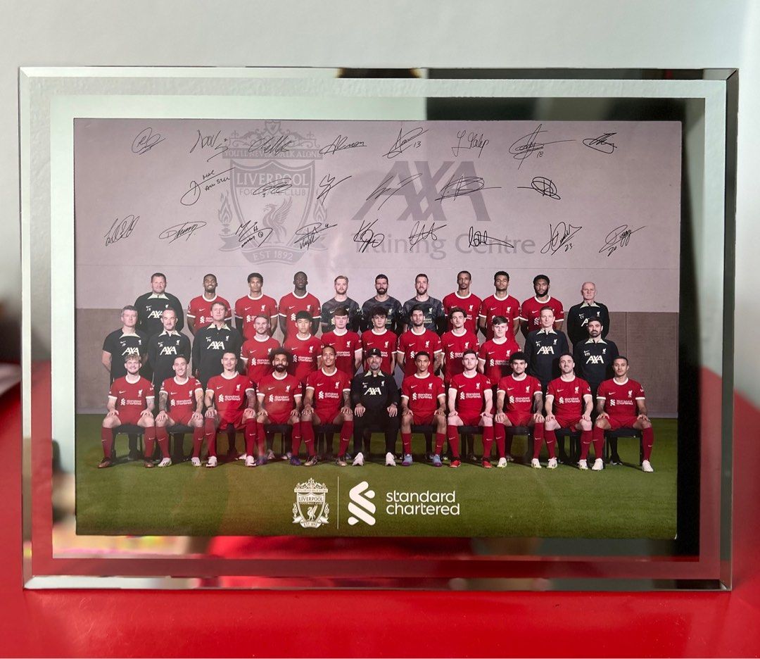 Liverpool team 2023/24, Furniture & Home Living, Home Decor, Frames ...