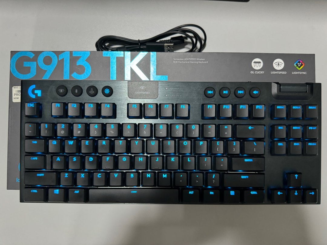 Logitech G913 TKL [1 Year Warranty:1-to-1 exchange], Computers & Tech ...