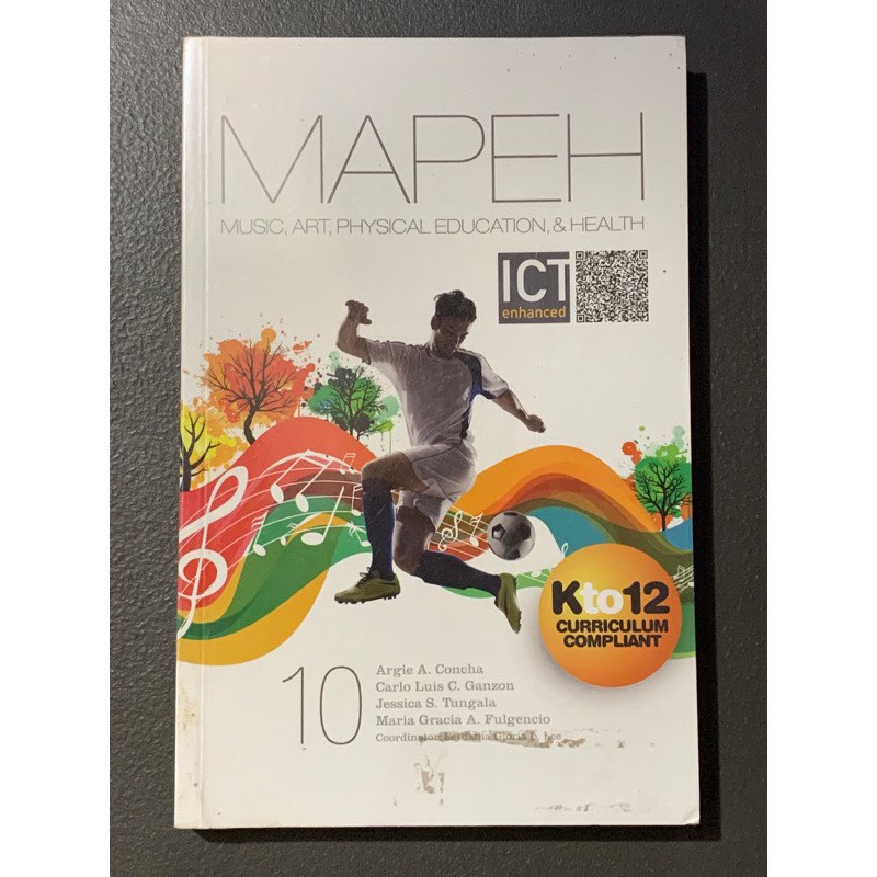MAPEH 10 - Grade 10 Book Textbooks JHS, Hobbies & Toys, Books & Magazines, Textbooks on Carousell