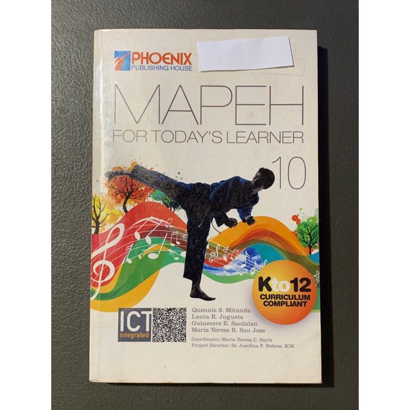 MAPEH for today’s learner 10 - Grade 10 Book Textbooks JHS, Hobbies & Toys, Books & Magazines ...